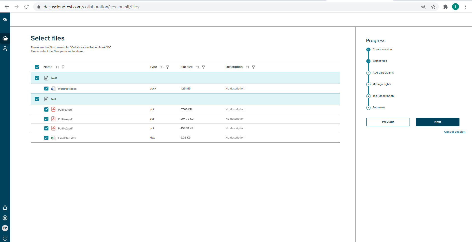Select Files | Decos Wiki