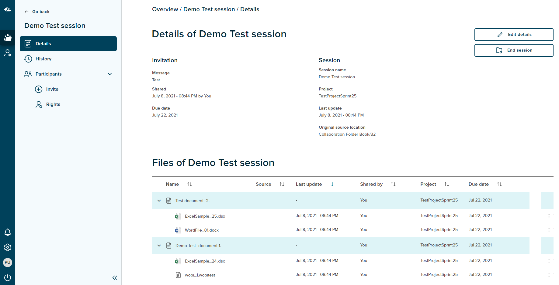 Session Details | Decos Wiki