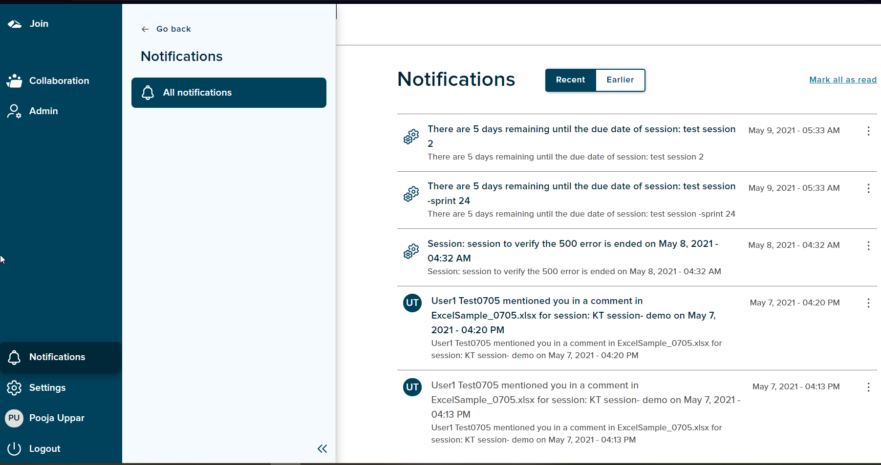 Notifications | Decos Wiki