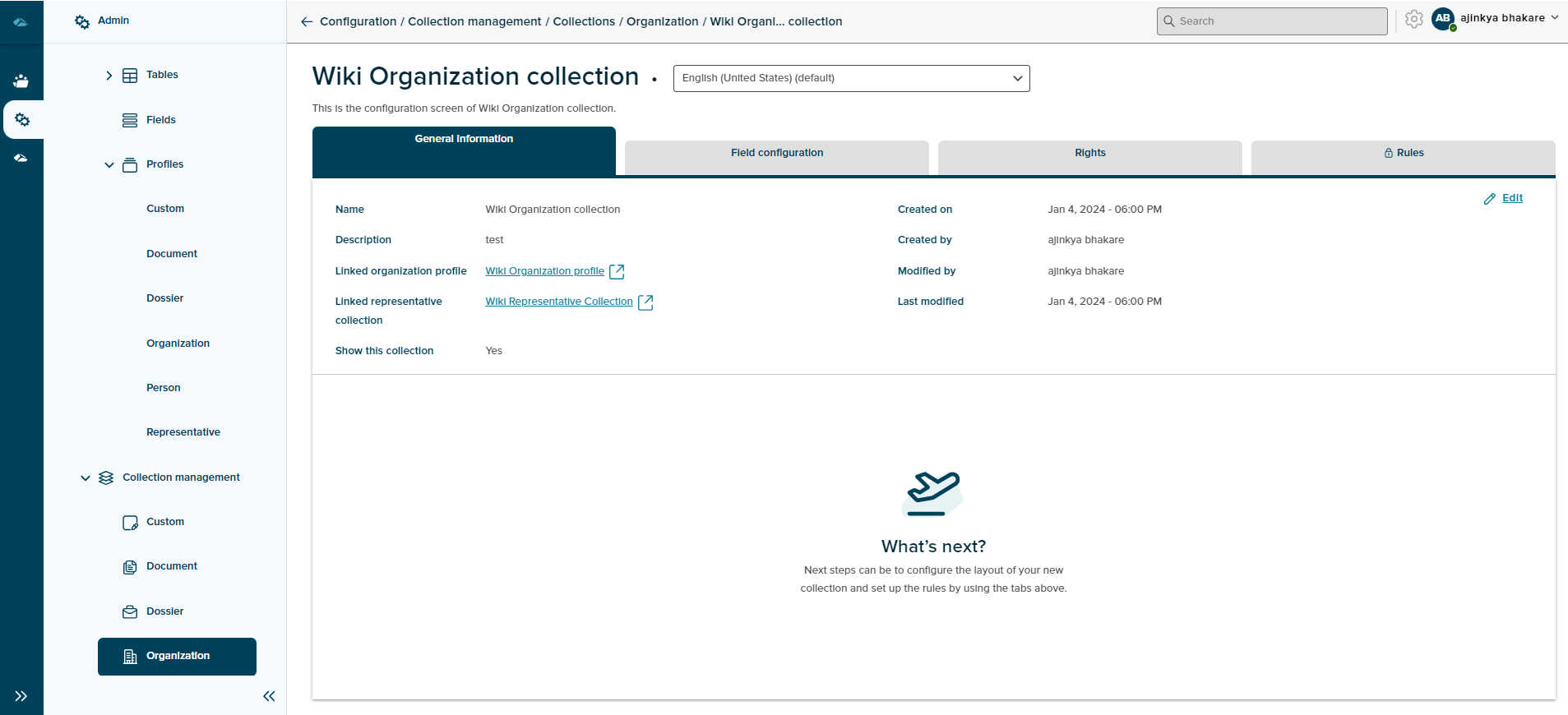 Organization Collections | Decos Wiki