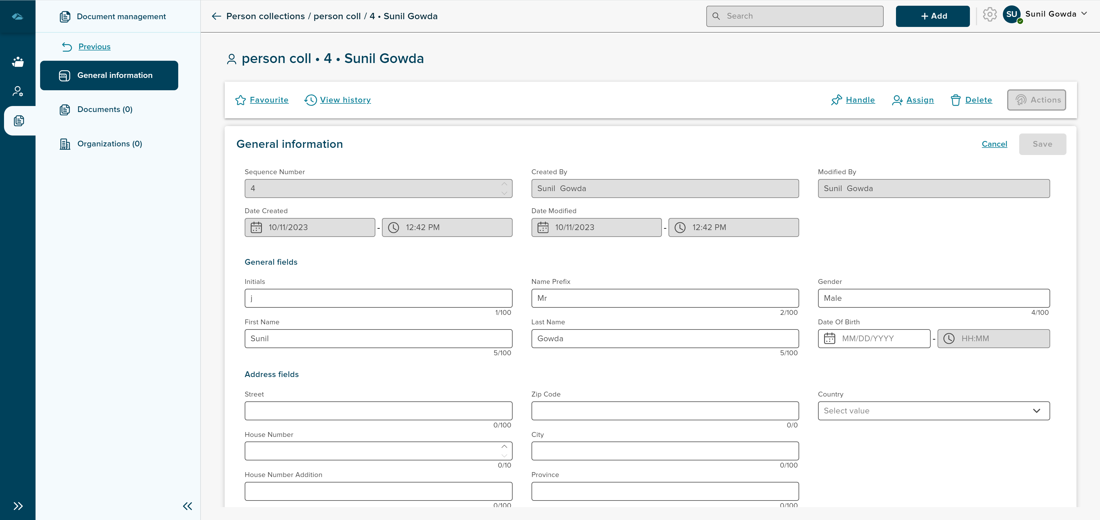 Person Creation | Decos Wiki