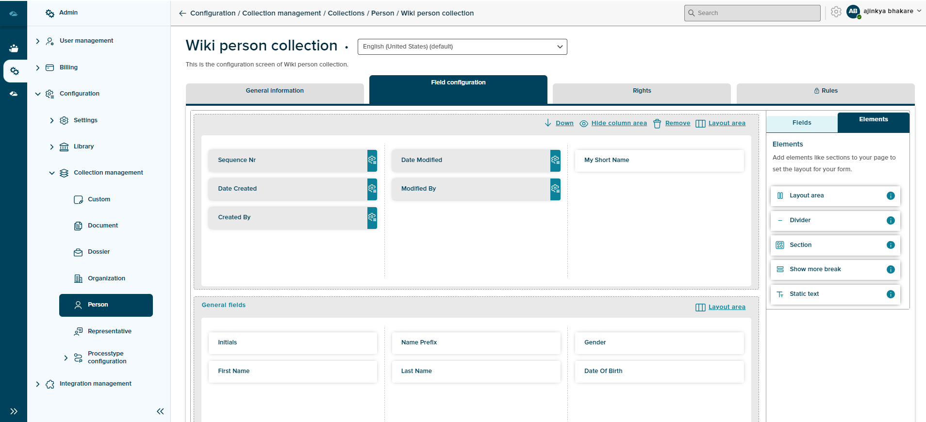Person Collections | Decos Wiki
