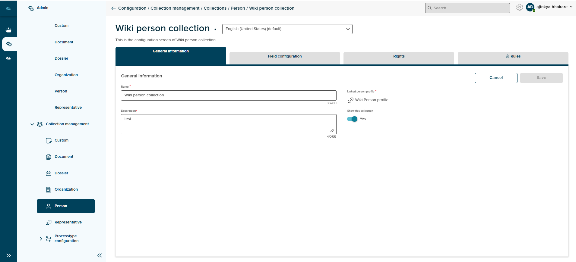 Person Collections | Decos Wiki