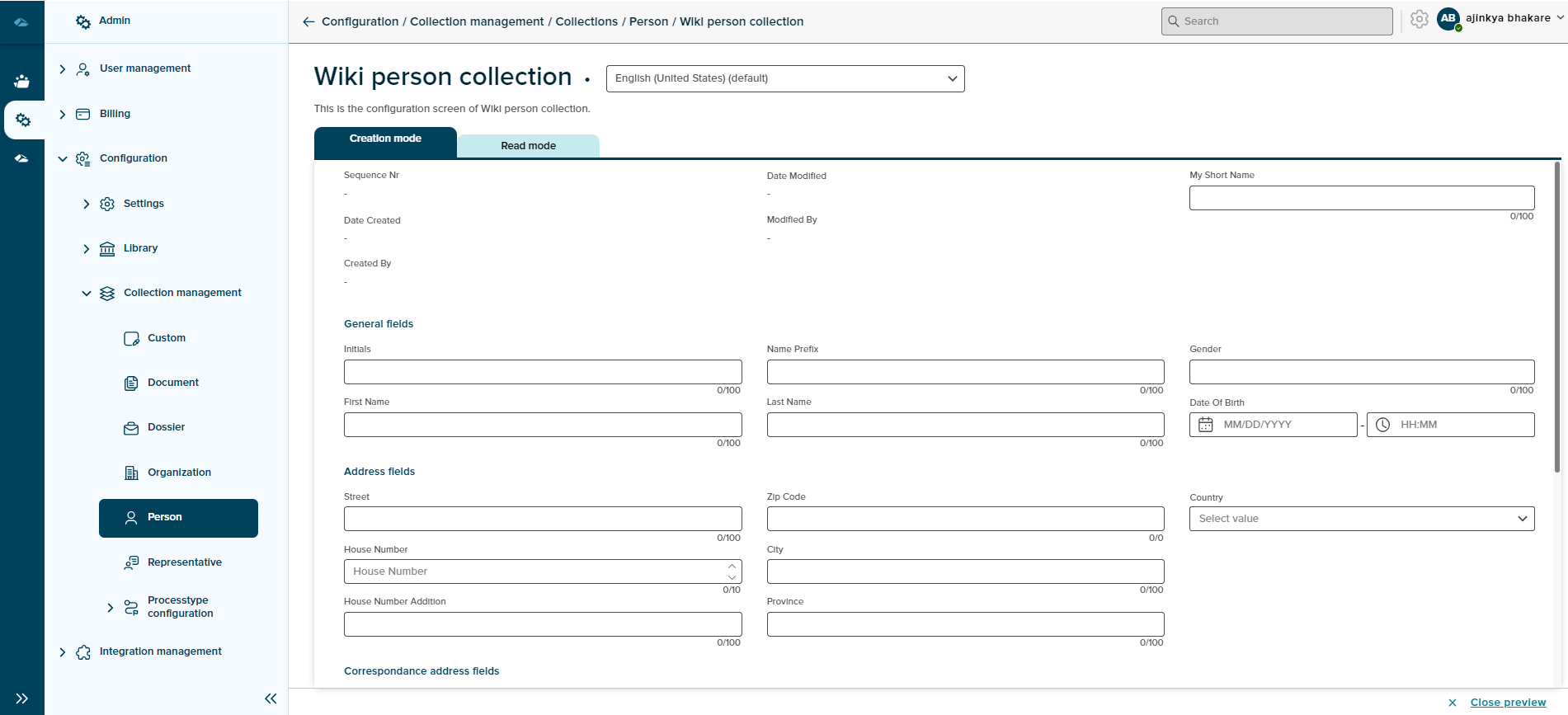 Person Collections | Decos Wiki