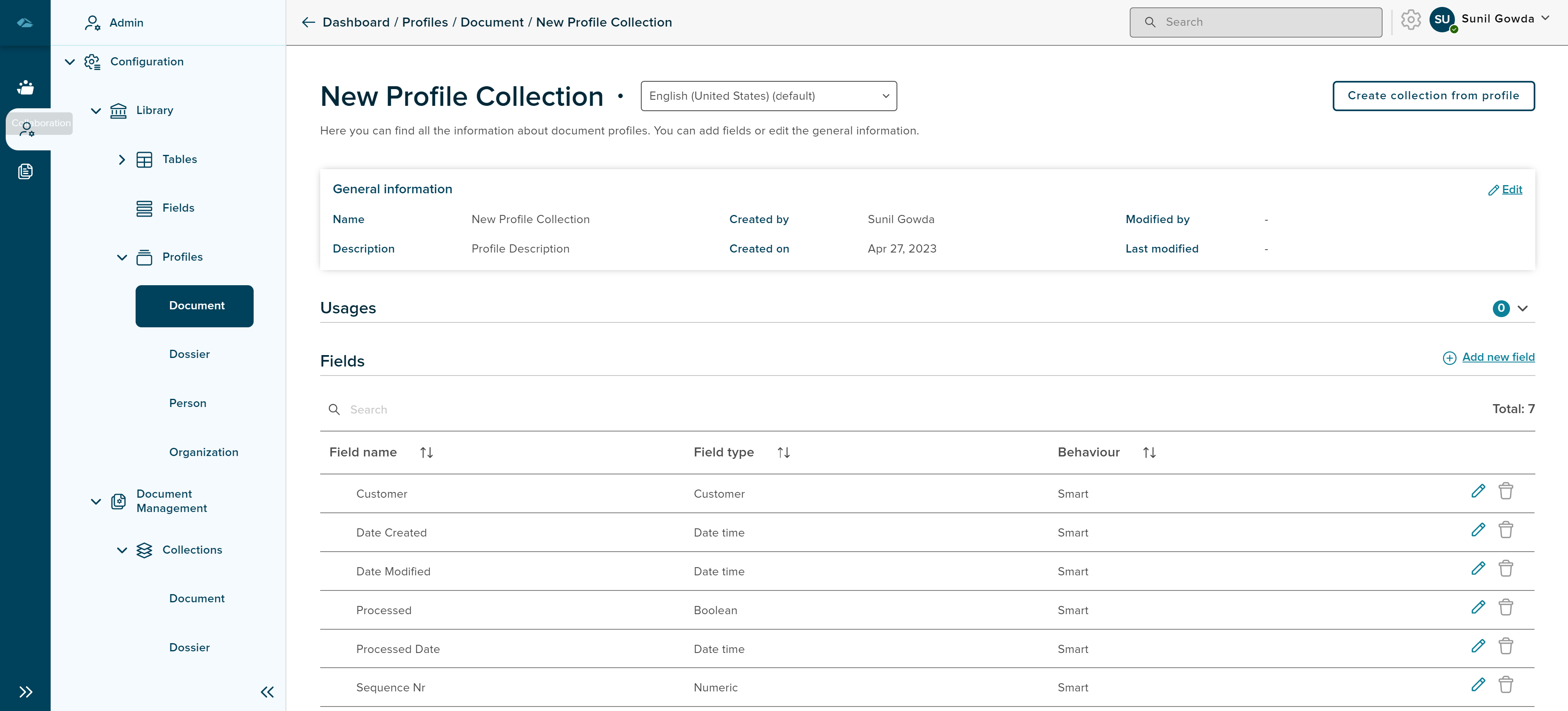 Document Profile | Decos Wiki