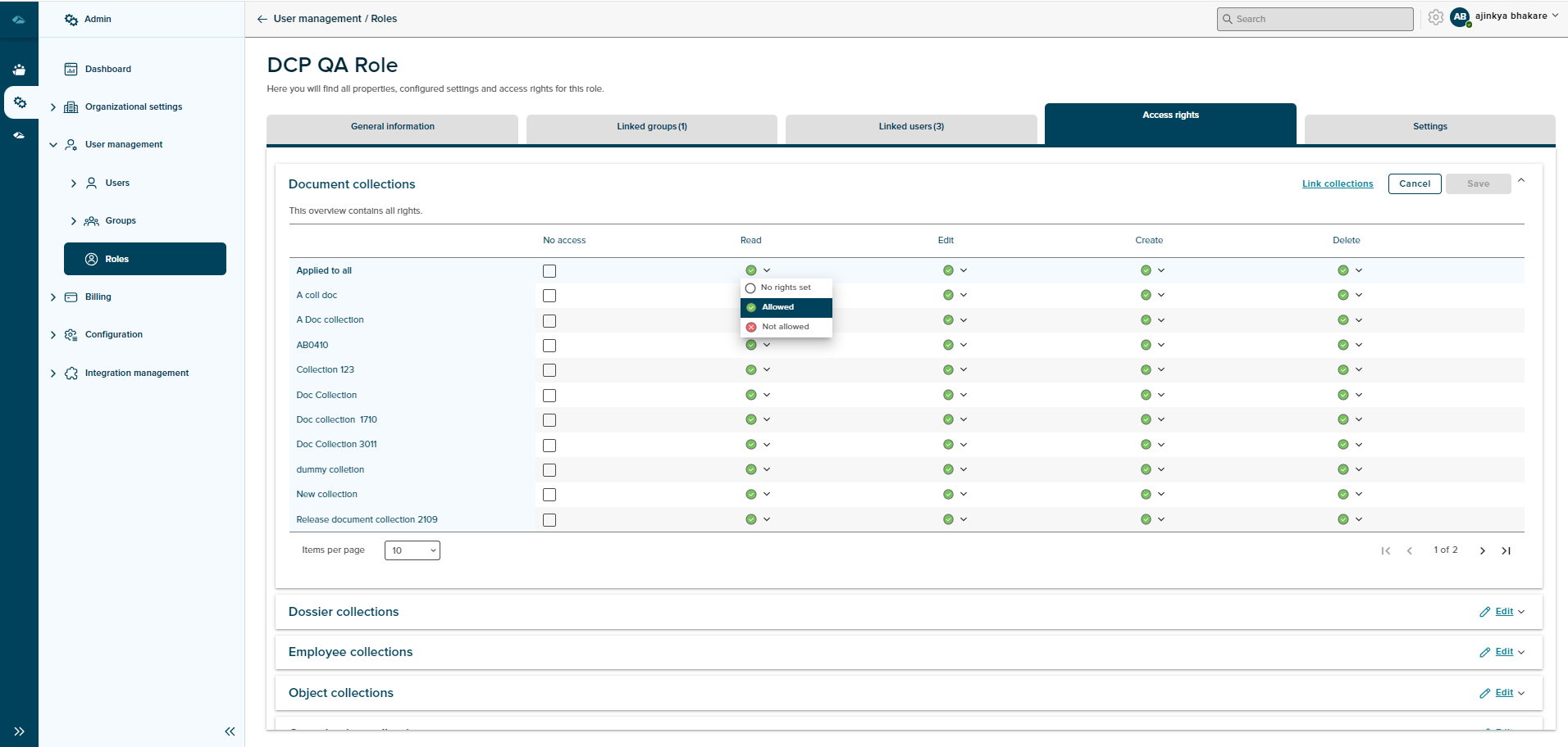 Manage Roles | Decos Wiki