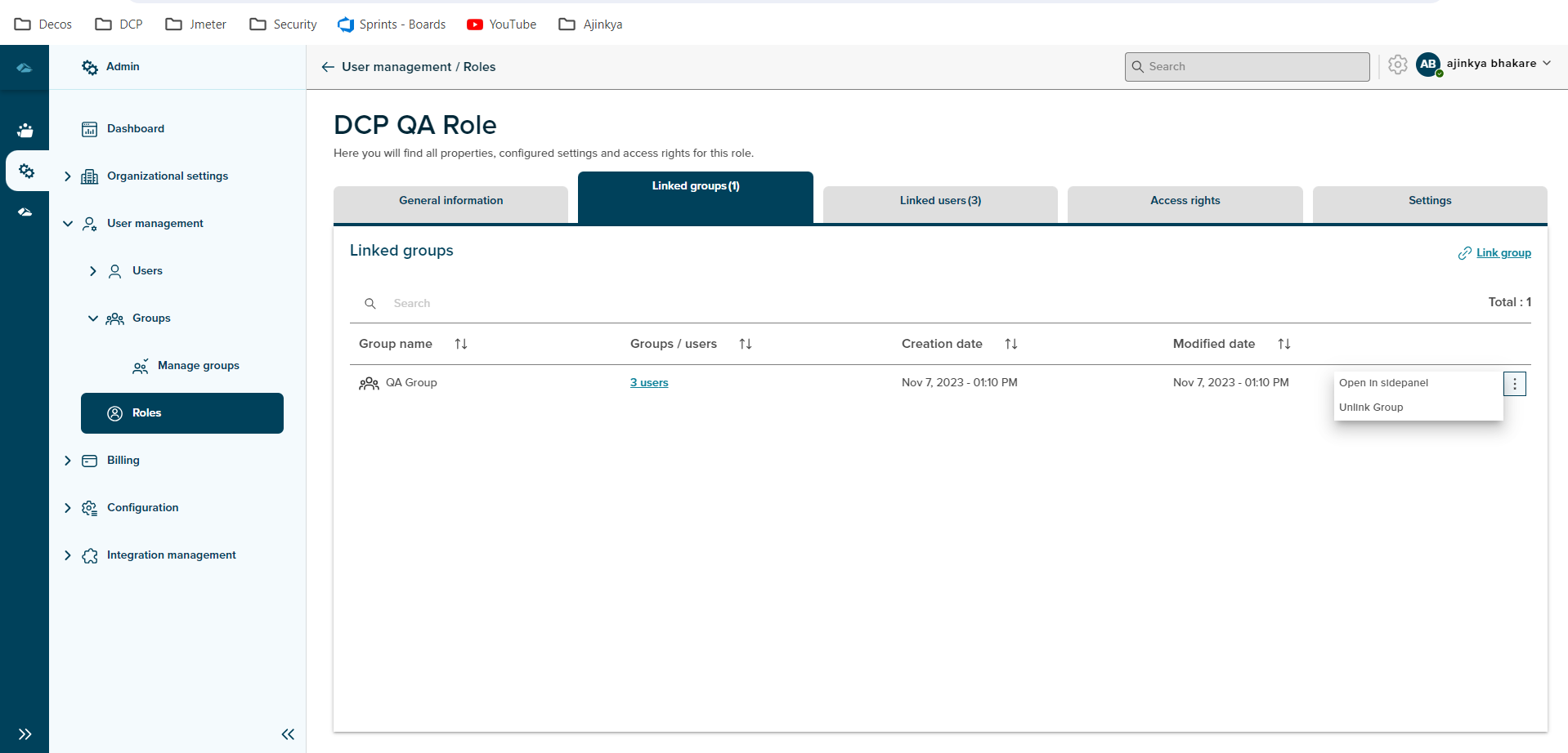 Manage Roles | Decos Wiki